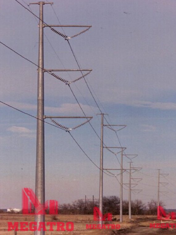 220KV OHL steel tower - Qingdao Megatro Mechanical and Electrical ...